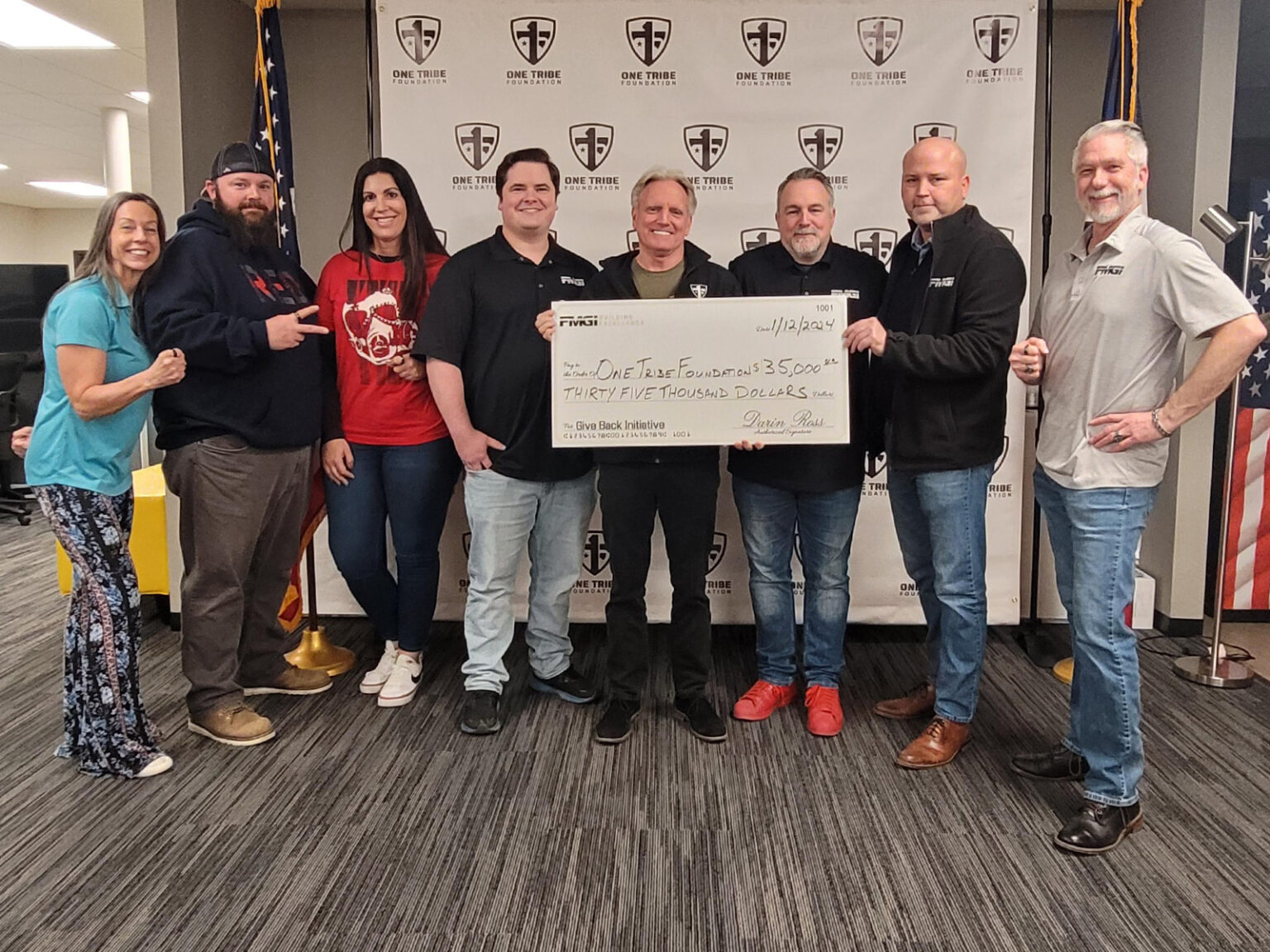 FMGI’s Dallas Office Gives Back to One Tribe Foundation - FMGI